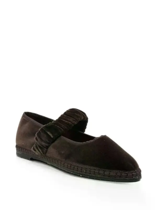 FLABELUS Mafalda Ballet Flats - Brown