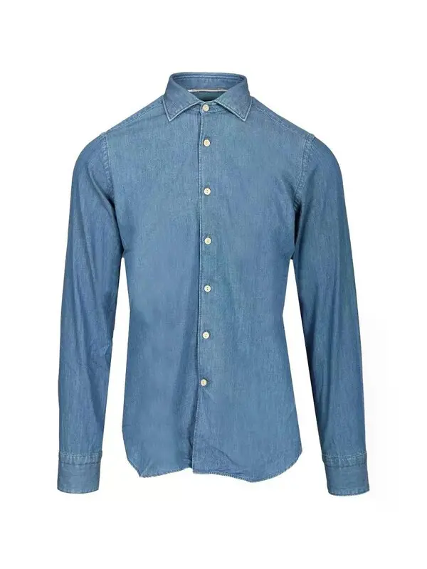 AL DUCA D’AOSTA 1902 Washed-denim Shirt