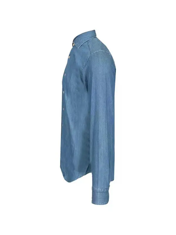 AL DUCA D’AOSTA 1902 Washed-denim Shirt