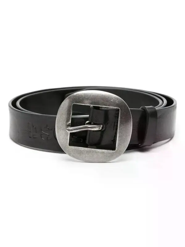 Dsquared2 Logo Debossed Leather Belt