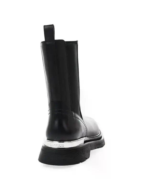 Dsquared2 Leather Chelsea Ankle Boots