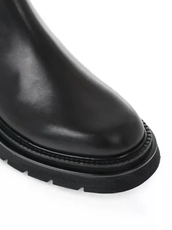 Dsquared2 Leather Chelsea Ankle Boots