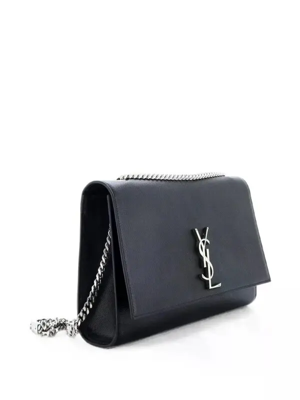 Saint Laurent Monogram Grainy Leather Crossbody Bag