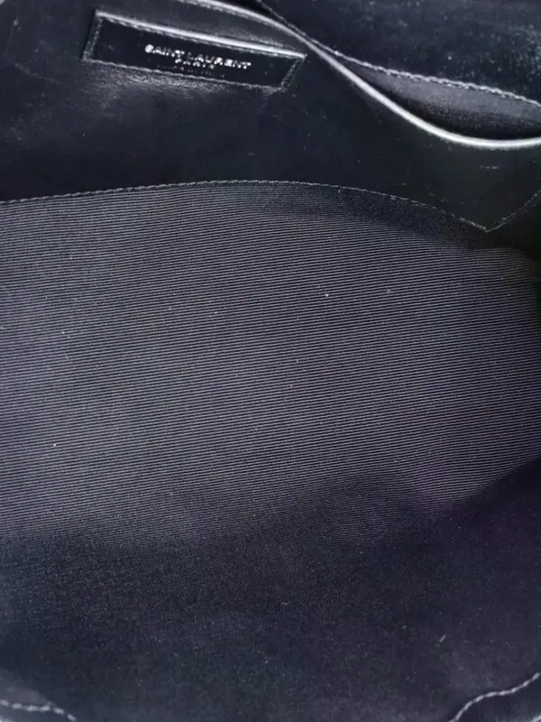 Saint Laurent Monogram Grainy Leather Crossbody Bag