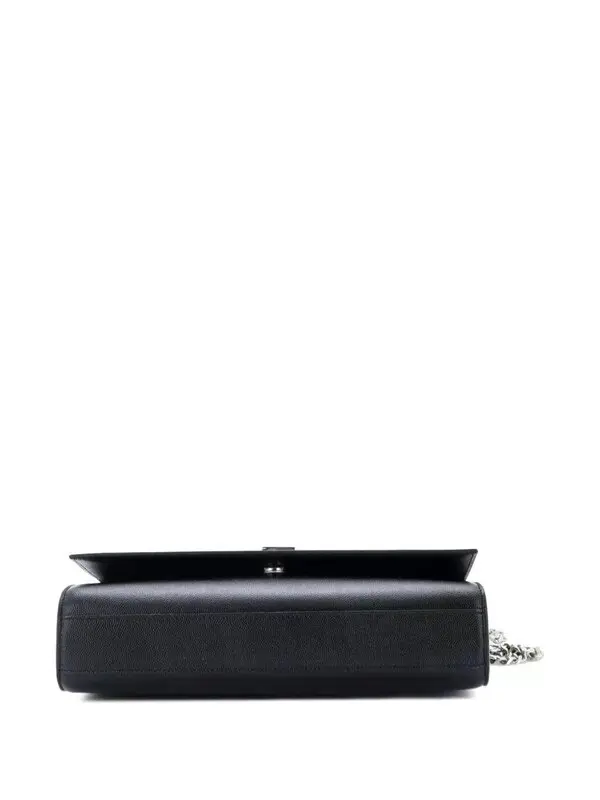 Saint Laurent Monogram Grainy Leather Crossbody Bag