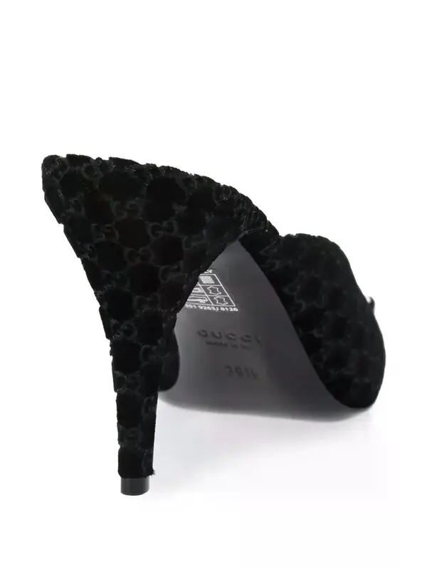 Gucci Horsebit Gg Supreme Mules