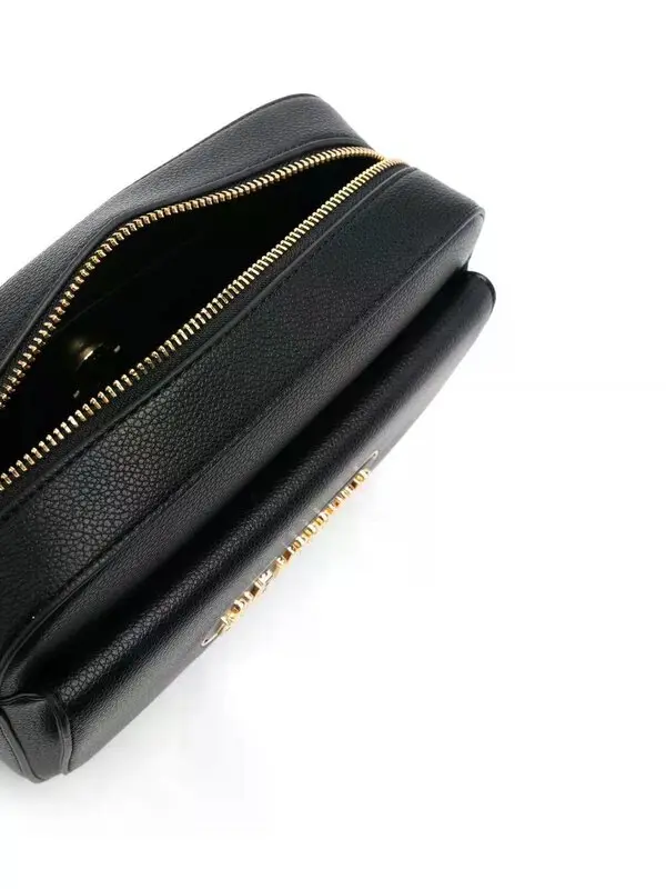 Moschino Logo Plaque Crossbody Bag