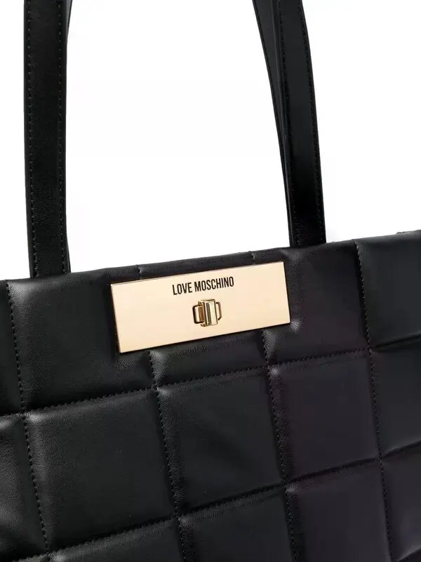 Moschino Quilted Shoulder Bag