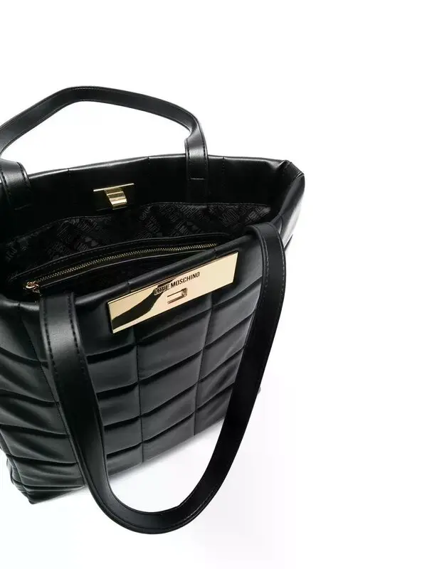 Moschino Quilted Shoulder Bag