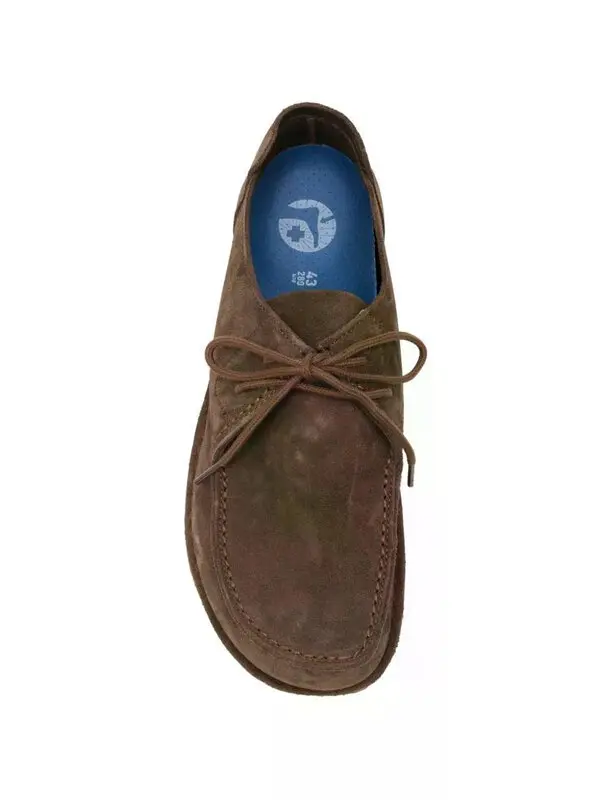 BIRKENSTOCK Suede Lace-up Derby Shoes