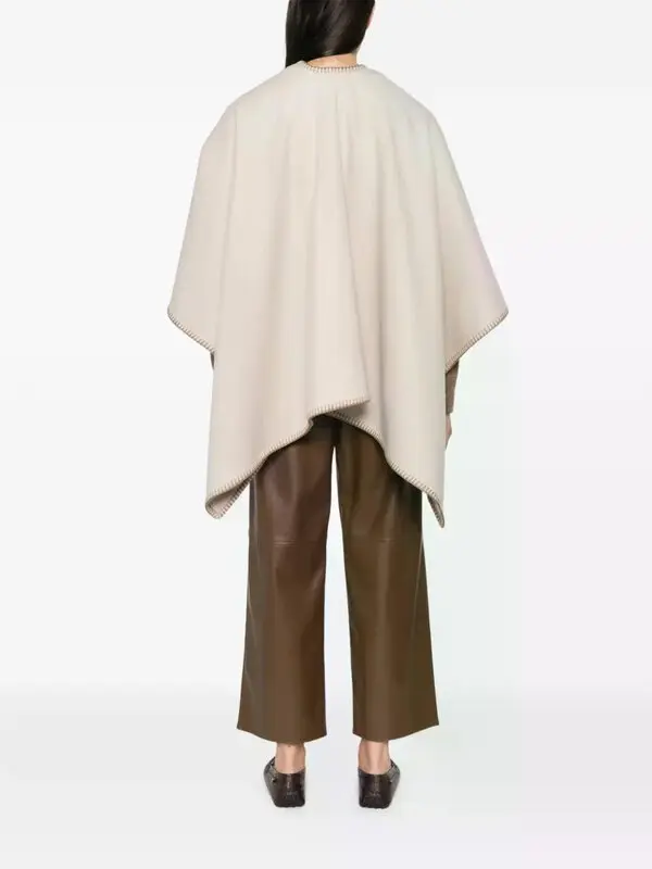 Max Mara Colomba Belted Poncho