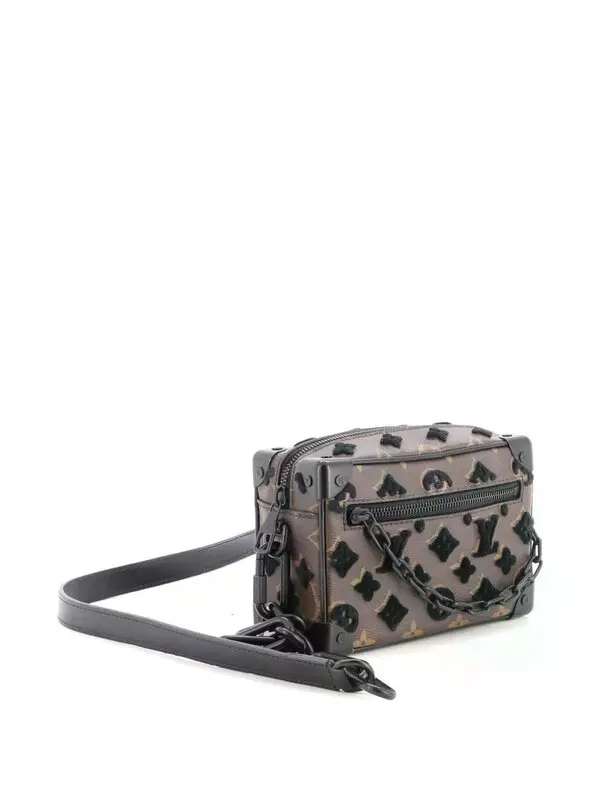 LOUIS VUITTON Soft Trunk Bag Monogram Tuffetage Canvas Mini Crossbody Bag - Brown