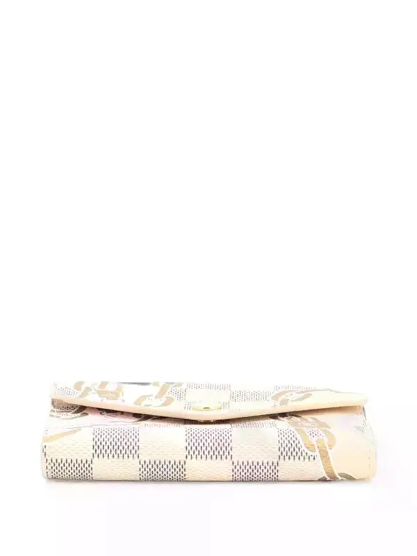 LOUIS VUITTON Victorine Wallet Limited Edition Nautical Damier Small Wallets
