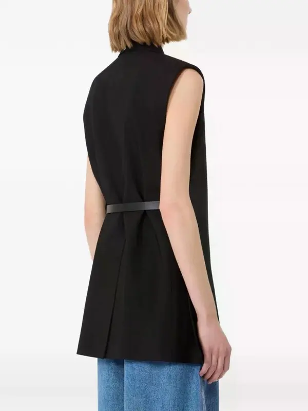 Sportmax Belted Sleeveless Blazer