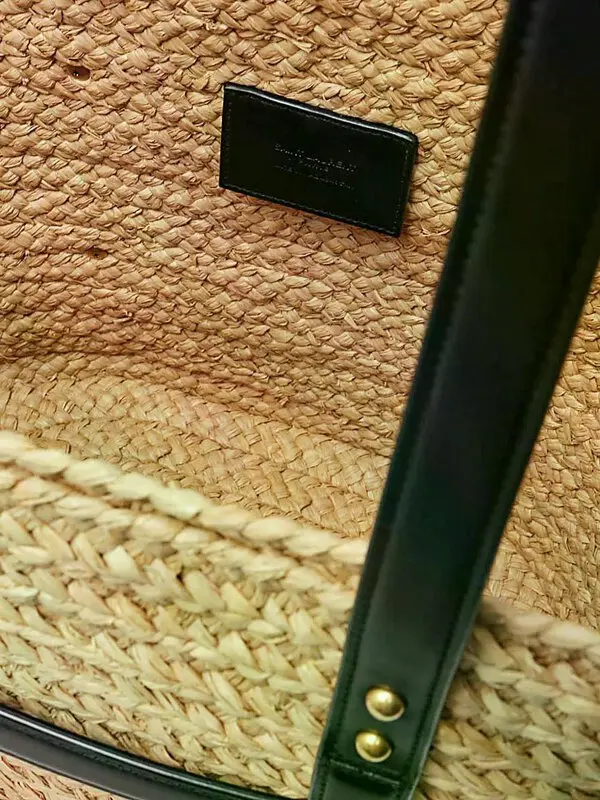 Saint Laurent Woven Cage Shoulder Bag