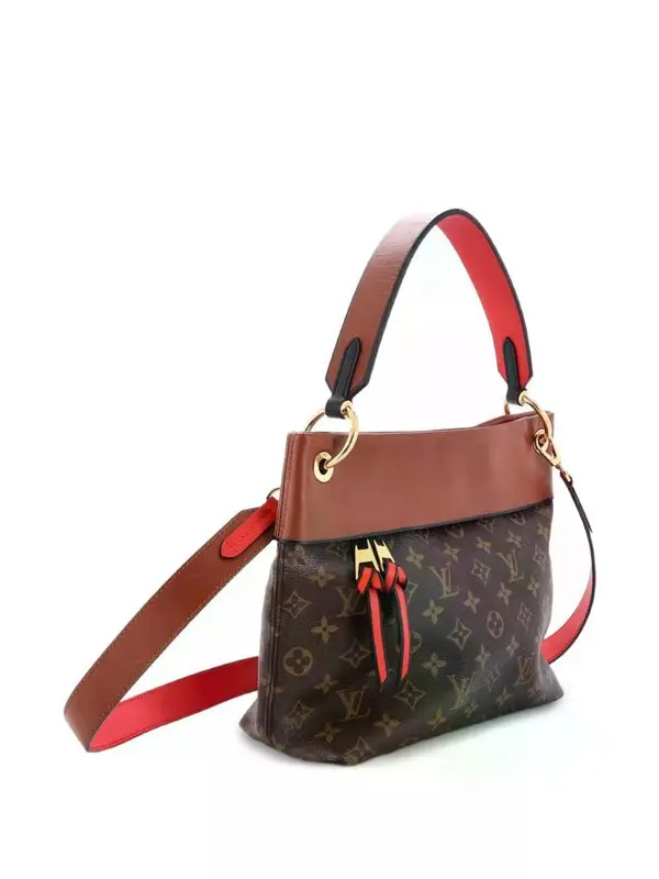 LOUIS VUITTON Monogram Canvas Leather Hobo Bag