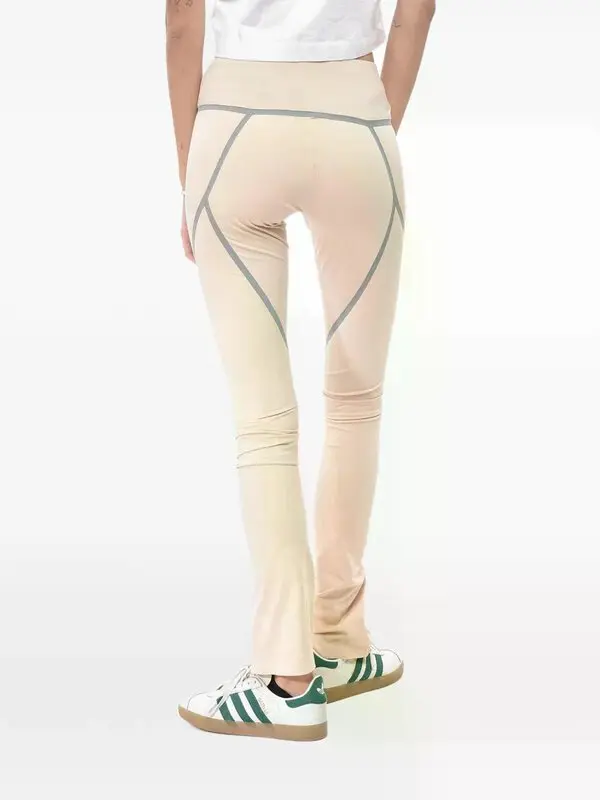 Off-White Reflective Ankle-zip Leggings