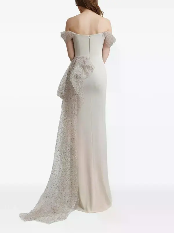 GEMY MAALOUF Off-the-shoulder Draped Dress