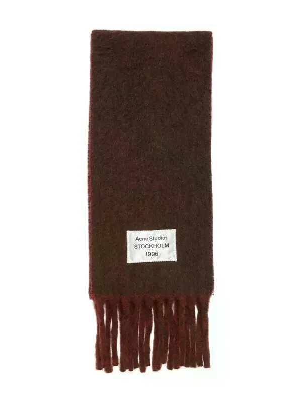 Acne Studios Two-tone Fringed Scarf