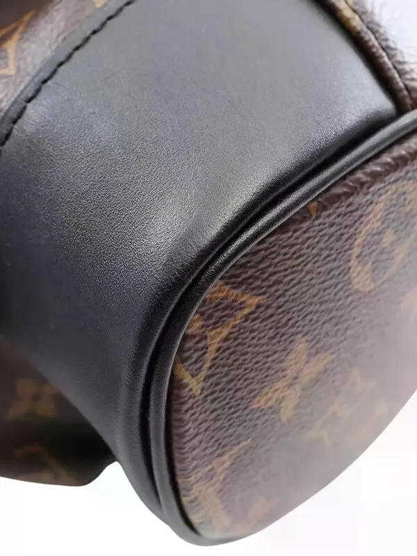 LOUIS VUITTON Monogram Macassar Christopher Mm Backpack