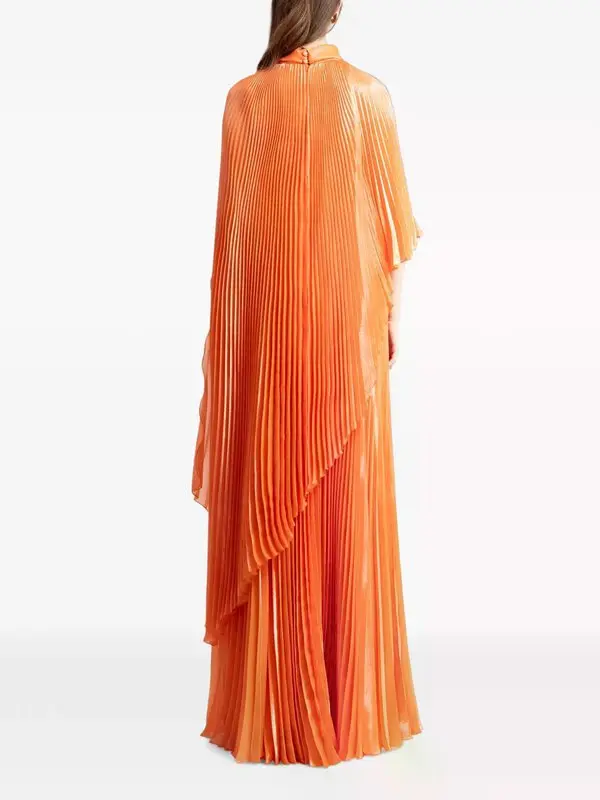 GEMY MAALOUF Pleated Asymmetric Dress