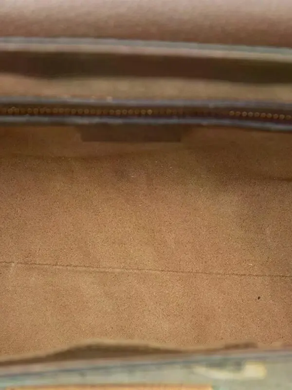Gucci Gg Supreme Tian Padlock Satchel
