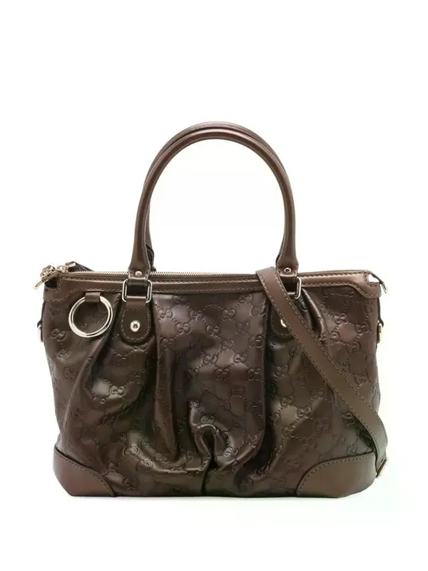 Gucci 2000-2015 Guccissima Sukey Satchel