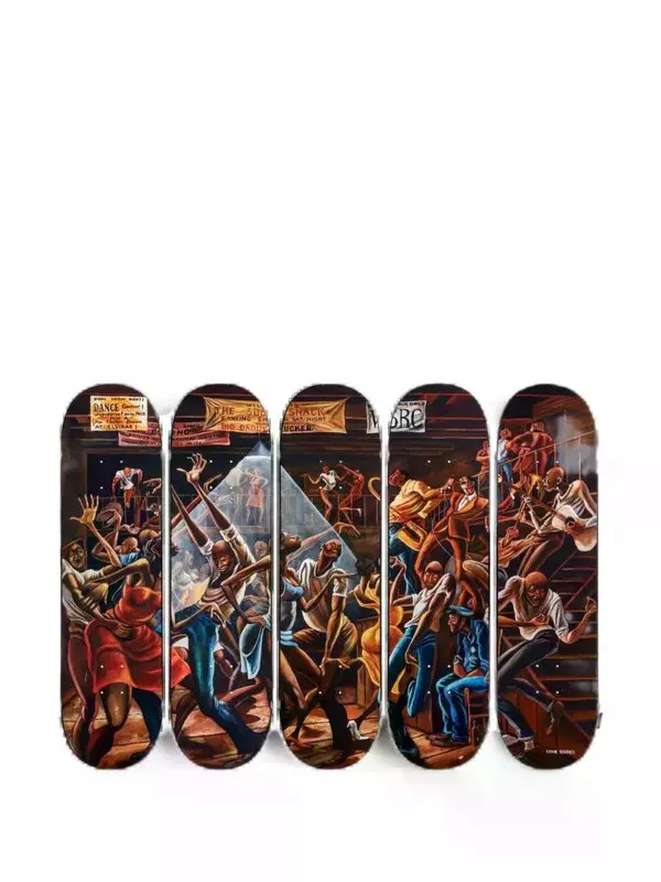 Supreme Ernie Barnes Skateboard Deck Set