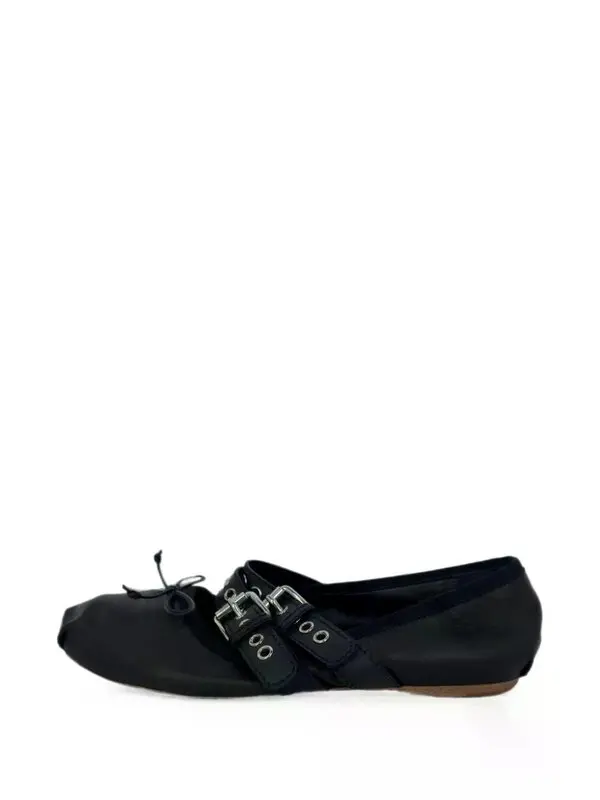 Miu Miu Buckle Ballet Flats