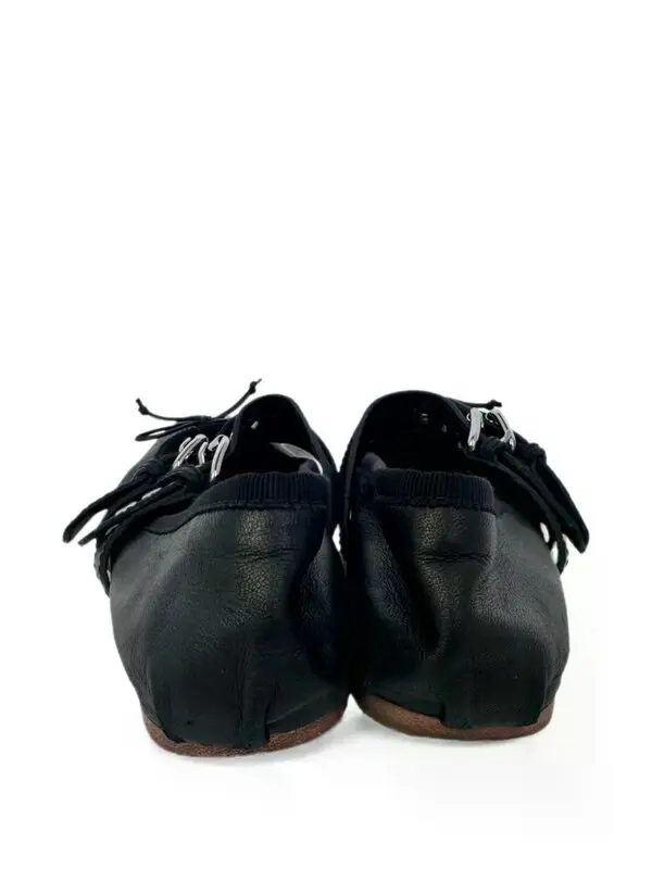 Miu Miu Buckle Ballet Flats