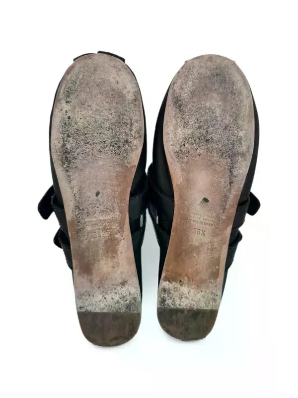 Miu Miu Buckle Ballet Flats