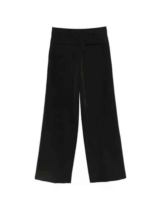 PT TORINO Lorenza Pressed Crease Wide Leg Trousers