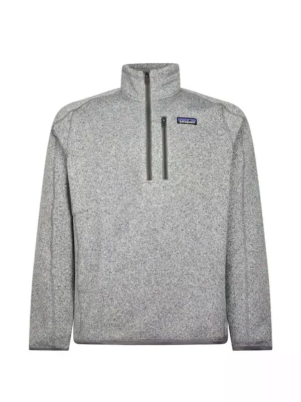 Patagonia Quarter-zip Logo-patch Sweater
