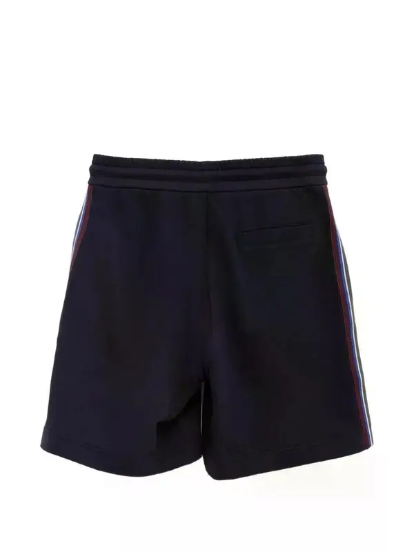 Moncler Logo-patch Side-stripe Shorts