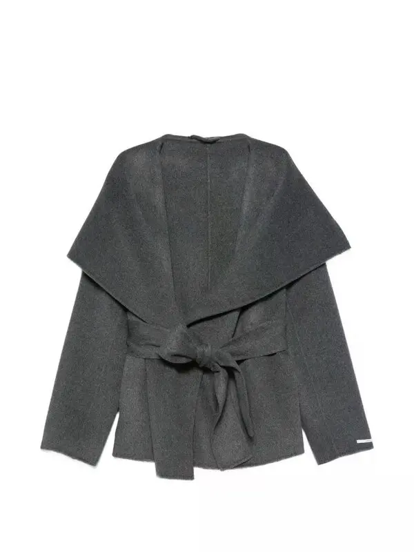 Marella Belted Shawl-collar Coat