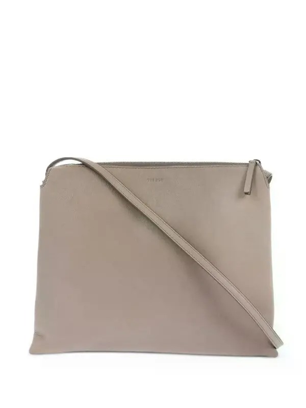 THE ROW Twin Leather Crossbody Bag
