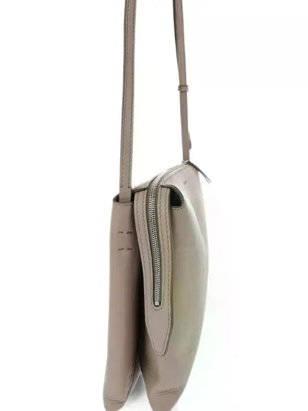 THE ROW Twin Leather Crossbody Bag