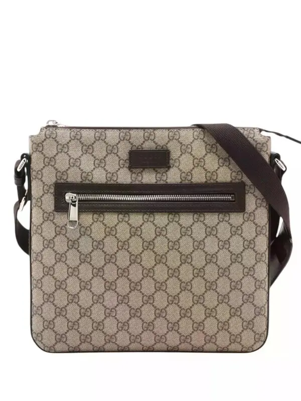 Gucci 2000-2015 Gg Supreme Crossbody Bag - Neutrals