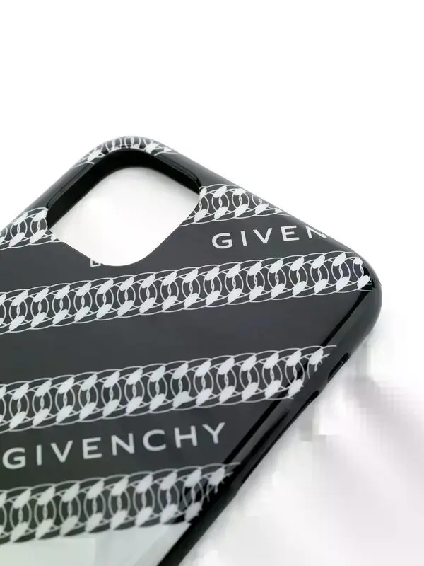 Givenchy Chain-link Print Logo Iphone 11 Case
