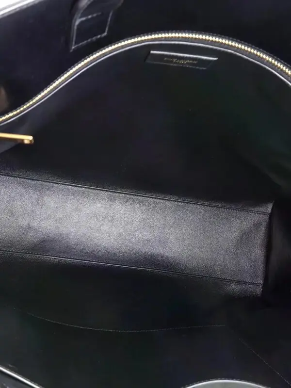 Saint Laurent Manhattan Leather North South Tote Bag