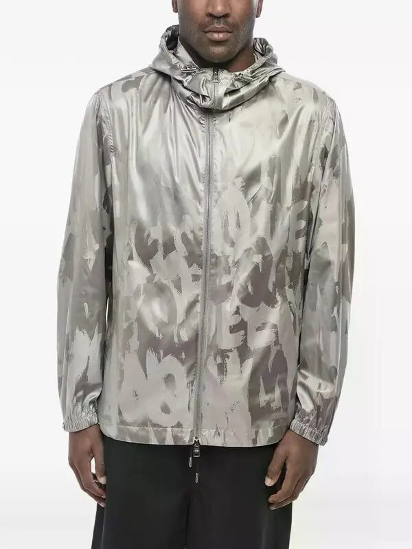 Alexander McQueen Logo-print Hooded Jacket