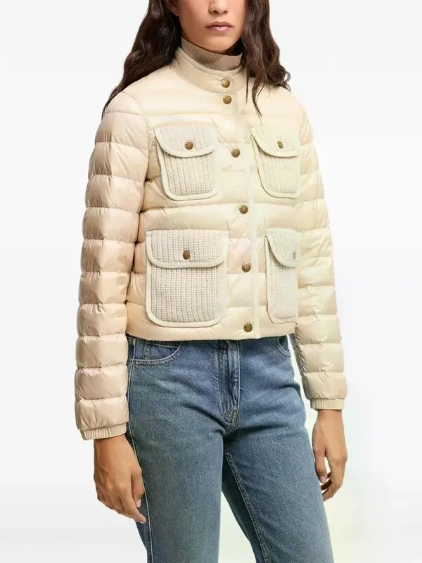 Moncler Furet Textured-panel Jacket