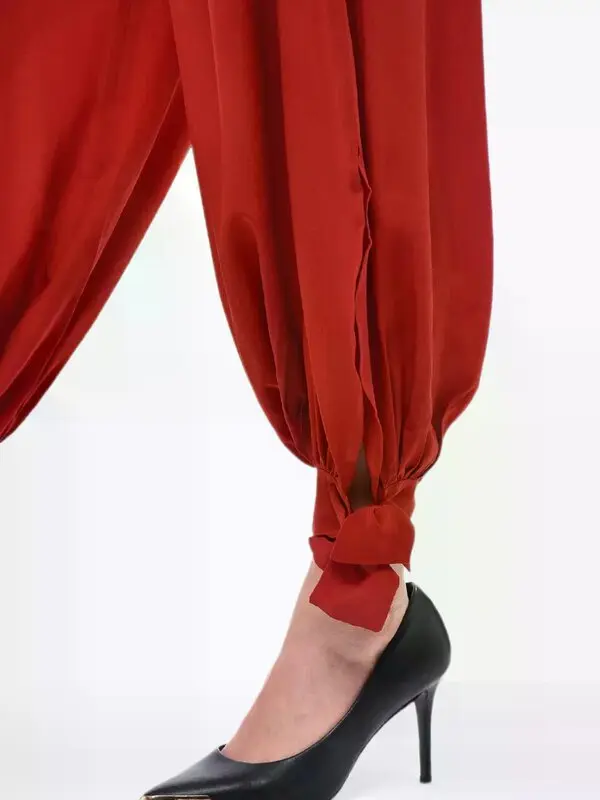 Stella McCartney Sophia Chiffon Balloon Pants