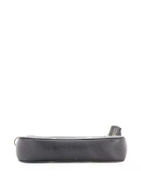 LOUIS VUITTON Pochette Accessoires Bicolor Monogram Empreinte Giant Mini Clutch Bag