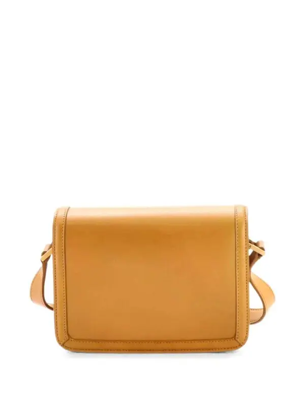 Saint Laurent Solferino Leather Small Crossbody Bag - Brown