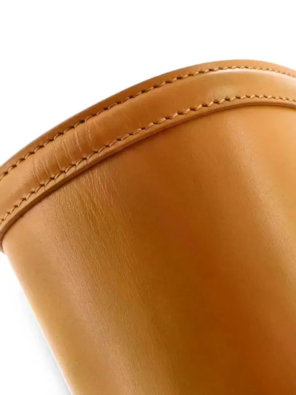 Saint Laurent Solferino Leather Small Crossbody Bag - Brown