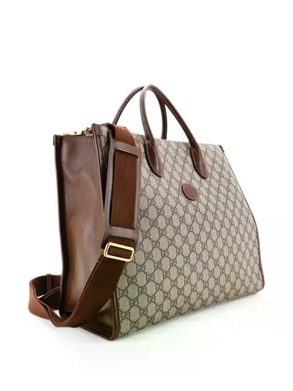 Gucci Gg Coated Canvas Medium Tote Bag