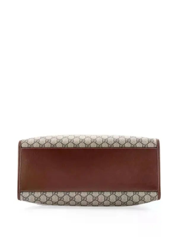 Gucci Gg Coated Canvas Medium Tote Bag
