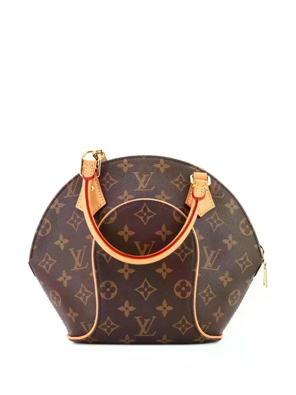 LOUIS VUITTON Monogram Canvas Ellipse Nm Pm Satchel