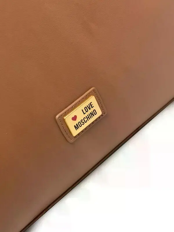 Moschino Heart Motif Tote Bag